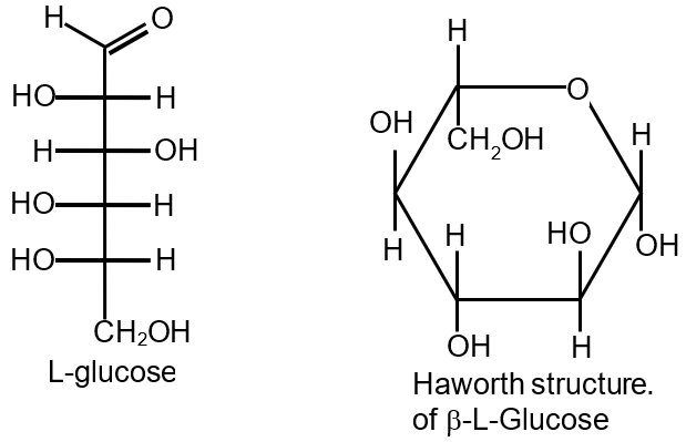 The Fischer presentation of D-glucose is given below. The correct ...