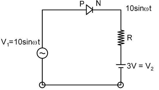 Choose The Correct Waveform That Can Represent The Voltage Across R Of