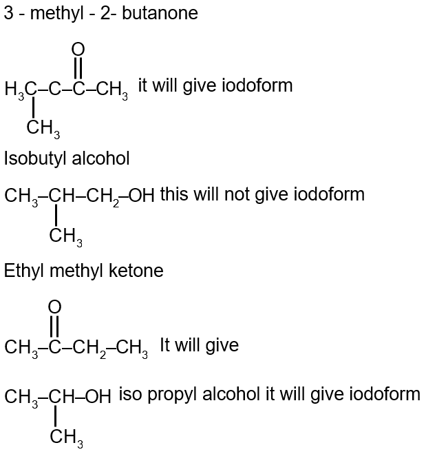 Iodoform can be prepared from all except