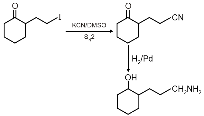 The major product A and B for the following reactions are, respectively