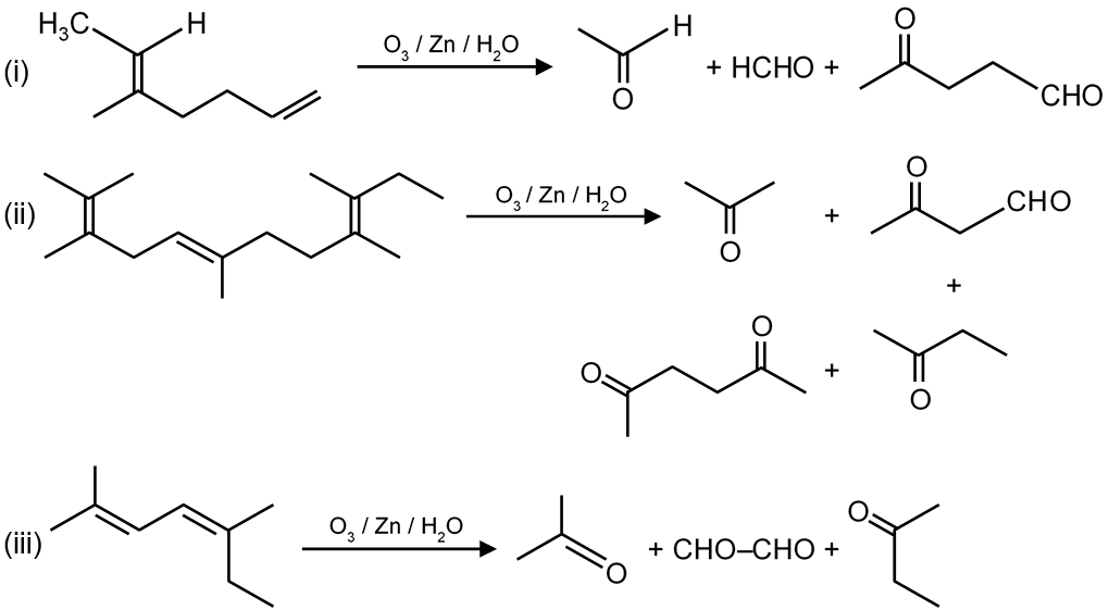 Number of compounds which will give atleast two product amongst