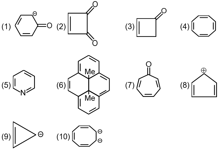 Consider following compounds and give the answers. (a) How many ... Consider following compounds and give the answers. (a) How many ...