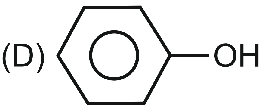 The ascending order of acidity of –OH group in the following compounds ...